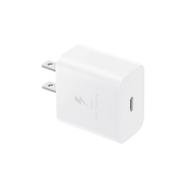 Samsung 25W PD Power Adapter, USB-C, Super Fast Charging – TECH4LESS