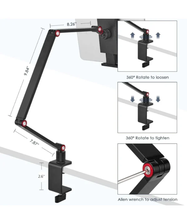 Tablet Stand Holder / Portable Monitor Stand – TECH4LESS