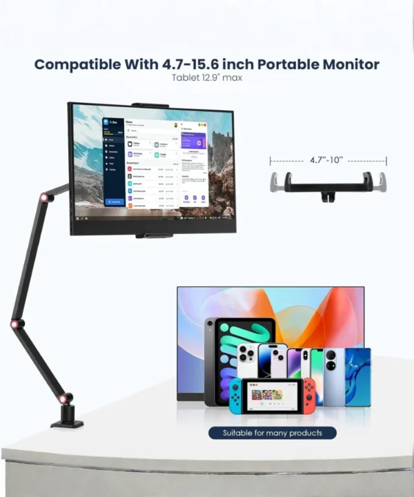Tablet Stand Holder / Portable Monitor Stand – TECH4LESS